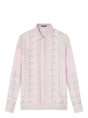 Versace Treasure Silk Shirt - Pink