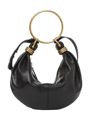 Chloé Small Leather Hobo Bag - Black