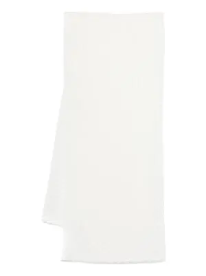 Issey Miyake Pleated Stole - White