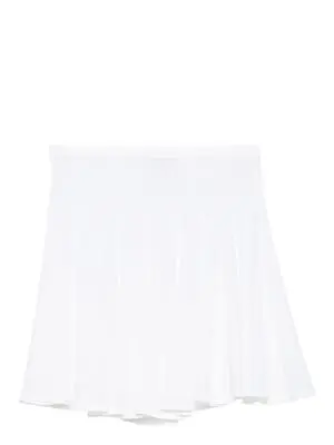 Alaïa Skater Mini Skirt - White
