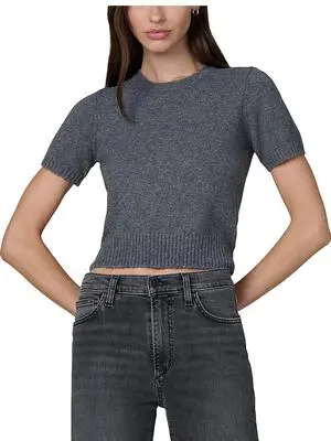 Joe's Jeans The Steph Shrunken Sweater Tee Charcoal