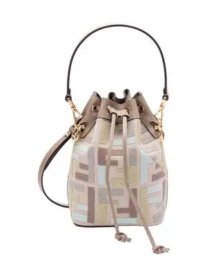Fendi Mon Tresor Mini Bucket Bag - Green