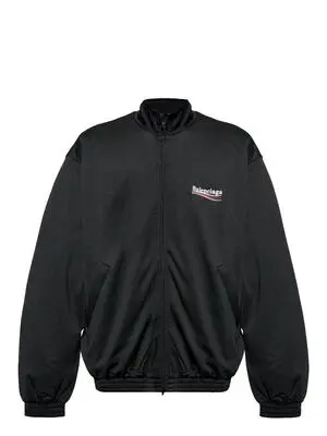 Balenciaga Political Campaign Blouson Jacket - Black