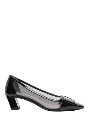 ROGER VIVIER Belle Vivier Net Pumps - Black