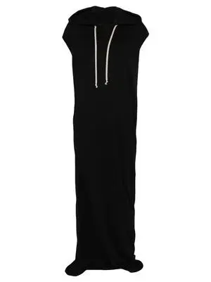 Rick Owens Hooded Maxi Dress - Black