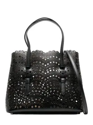 ALAÏA Mina 25 Leather Handbag