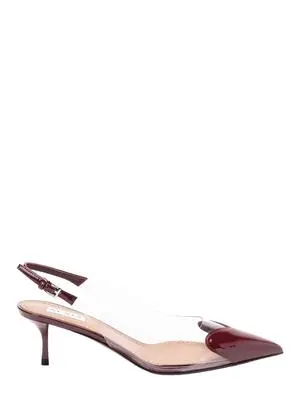 Alaïa Le Coeur Slingback Pumps - Red