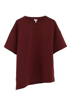 Loewe Asymmetric T-Shirt Red