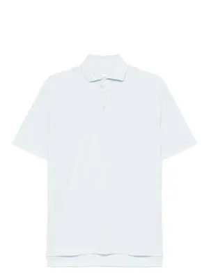 DOPPIAA Polo With Side Application - Sky Blue