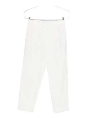 Brunello Cucinelli Cotton Chino Trousers - White