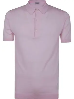 John Smedley Adrian T-shirt - Pink