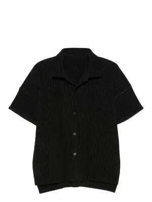 Issey Miyake Short-sleeved Shirt - Black