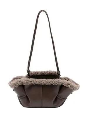 Hereu Arta Mini Leather Handbag - Brown