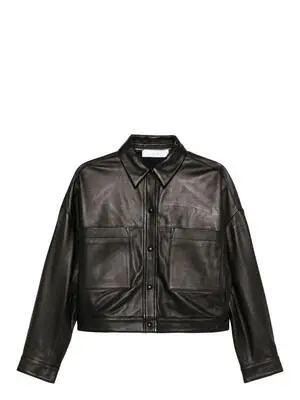 IRO PARIS Sasha Leather Jacket - Black