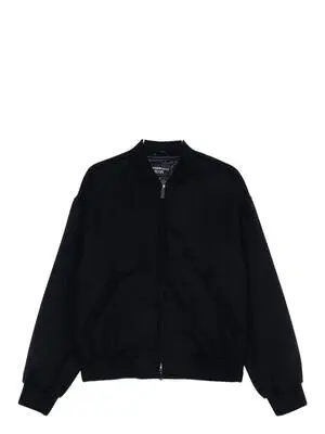 Emporio Armani Zipped Bomber Jacket - Blue