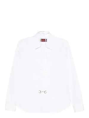 Gucci Horsebit Cotton Shirt - White