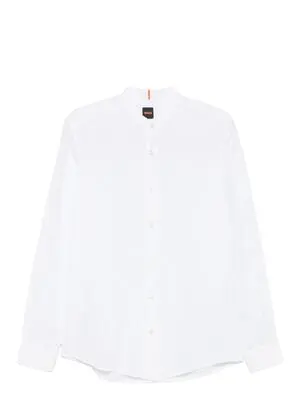 BOSS Linen Shirts - White