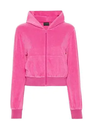 Balenciaga Zipped Hoodie - Pink