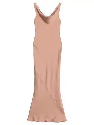 Norma Kamali Maria Gown - Beige