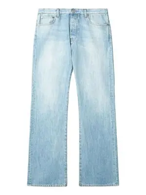 Off White Five-pocket Straight Jeans - Blue