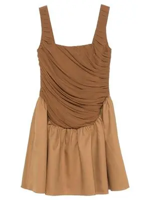 ABADIA Kaya Dress - Brown