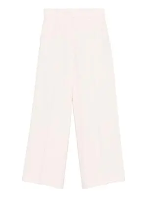 MSGM Viscose Trousers White