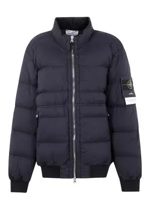 Stone Island Padded Bomber Jacket - Black