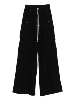 Rick Owens Double Cargo Jumbo Belas Trousers - Black