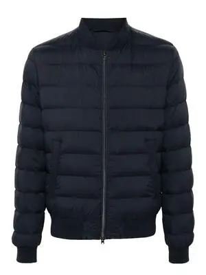 Herno L'aviatore Short Down Jacket - Blue