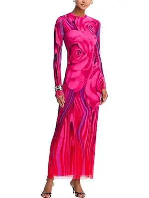 AFRM Didi Maxi Dress - Fuchsia Rose