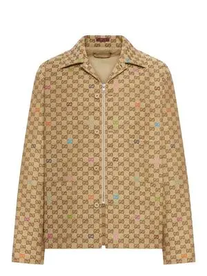 Gucci Gg Canvas Jacket - Beige