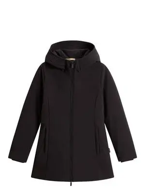 Herno Midi Parka Coat - Black