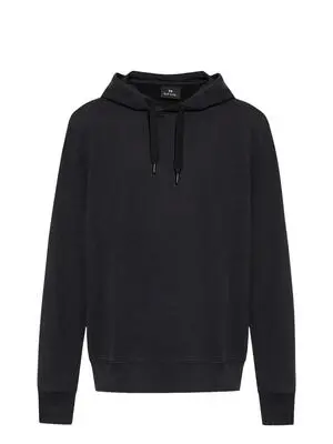 Paul Smith Ps Happy Cotton Hoodie - Black