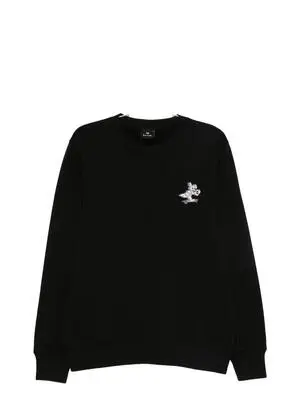 Paul Smith Skate Bunny Cotton Sweatshirt - Black