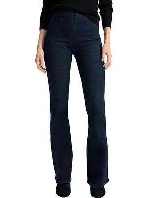 Veronica Beard Beverly High Rise Bootcut Jeans - Oxford