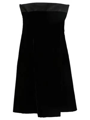 Emporio Armani Sleeveless Mini Dress - Black