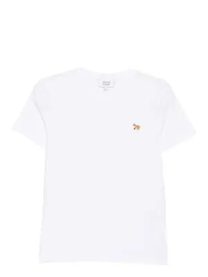 Maison Kitsuné Baby Fox Cotton T-shirt - White