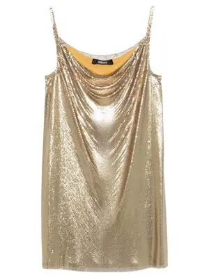 Versace Mini Cocktail Dress - Gold