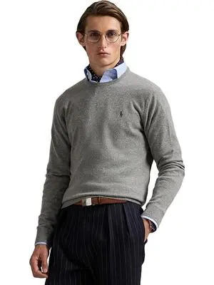 Polo Ralph Lauren Wool Crewneck Sweater - Grey