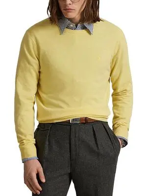 Ralph Lauren Wool Crewneck Sweater - Yellow