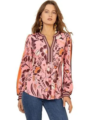 Hale Bob Goldie Jersey Top - Pink