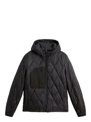Woolrich Diamond-pattern Jacket - Black
