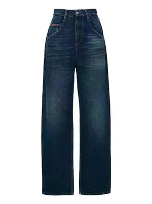 NO44 Ellis High-waisted Jeans - Blue