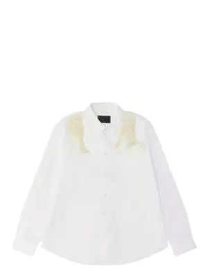 Simone Rocha Pearl-embellished Shirt - White