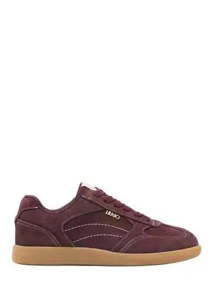 Liu Jo Suede Panelled Sneakers - Red