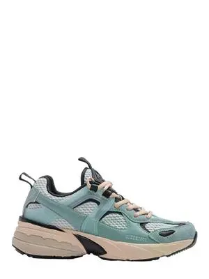 HIDE&JACK Mesh-panelled Chunky Sneakers - Blue