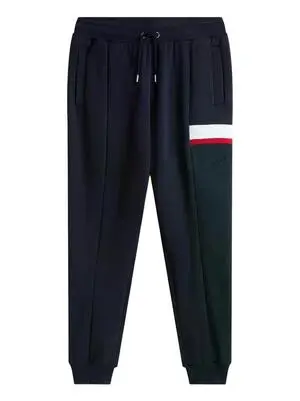 Tommy Hilfiger Panelled Drawstring Trousers - Blue