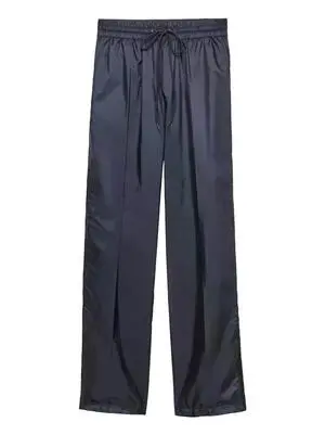 Prada Elastic-waist Trousers - Blue
