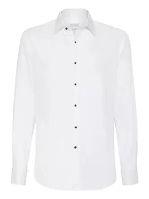Brunello Cucinelli Cotton Shirt - White
