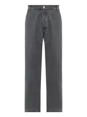 Officine Générale Cotton Jeans - Black